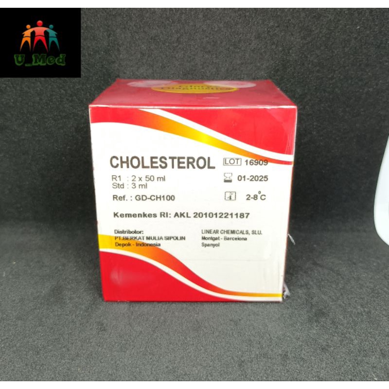 Jual Reagen Kolesterol Glory Diagnostics / Reagen Cholesterol Glory ...