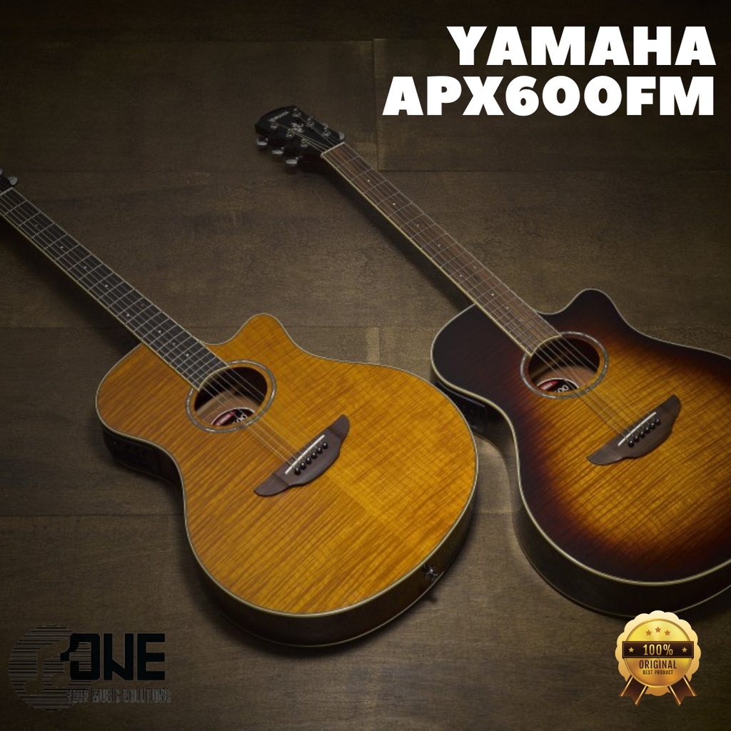Jual Yamaha APX600FM APX 600 FM Gitar Akustik Elektrik Original | Shopee Indonesia