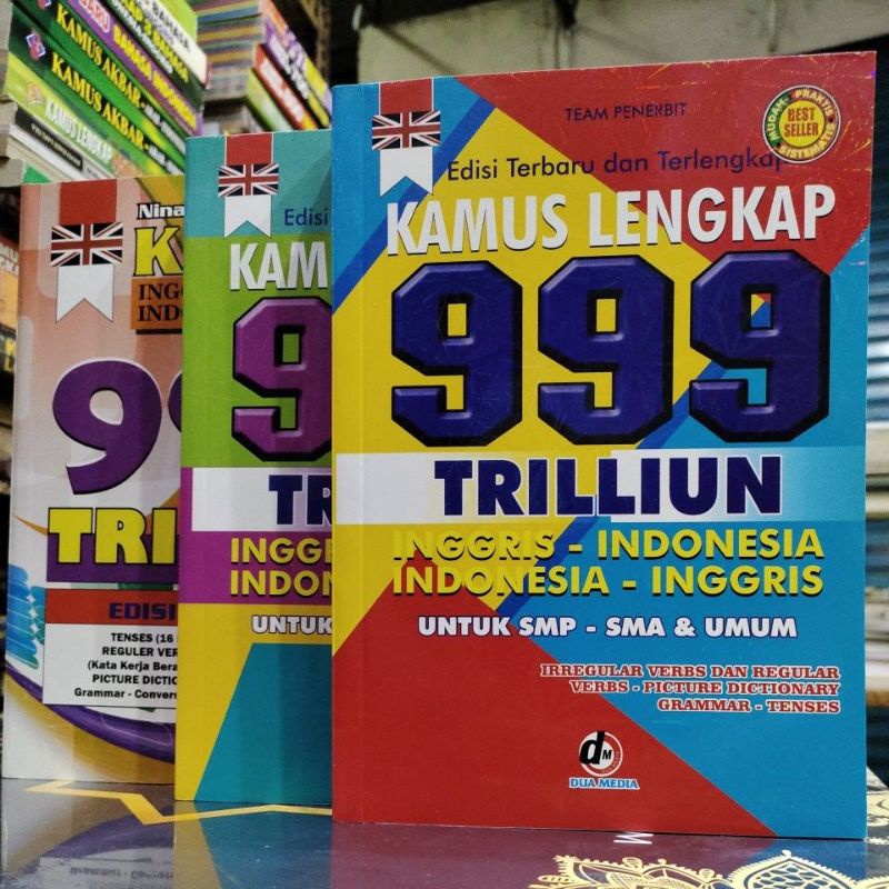 Jual KAMUS BAHASA INGGRIS 999 TRILYUN UKURAN BESAR | Shopee Indonesia