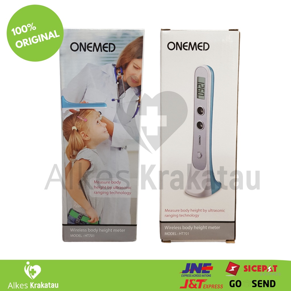 Jual Alat Ukur Tinggi Badan Digital Onemed / Stature Meter / Body ...