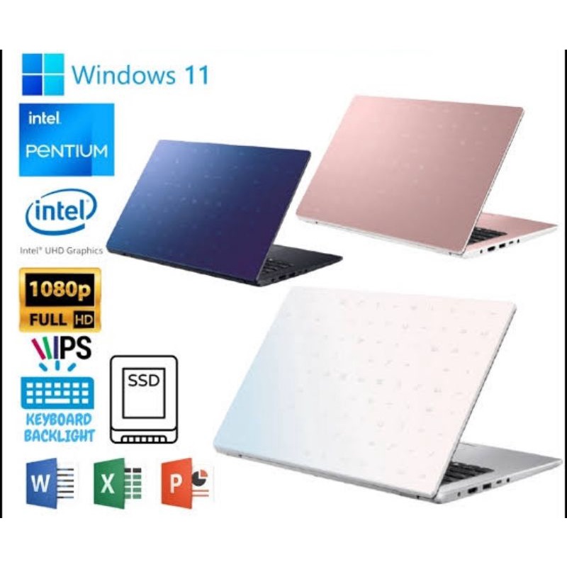 Jual Laptop Asus E410M Intel Celeron N4020 - 4GB - SSD 512GB | Shopee ...