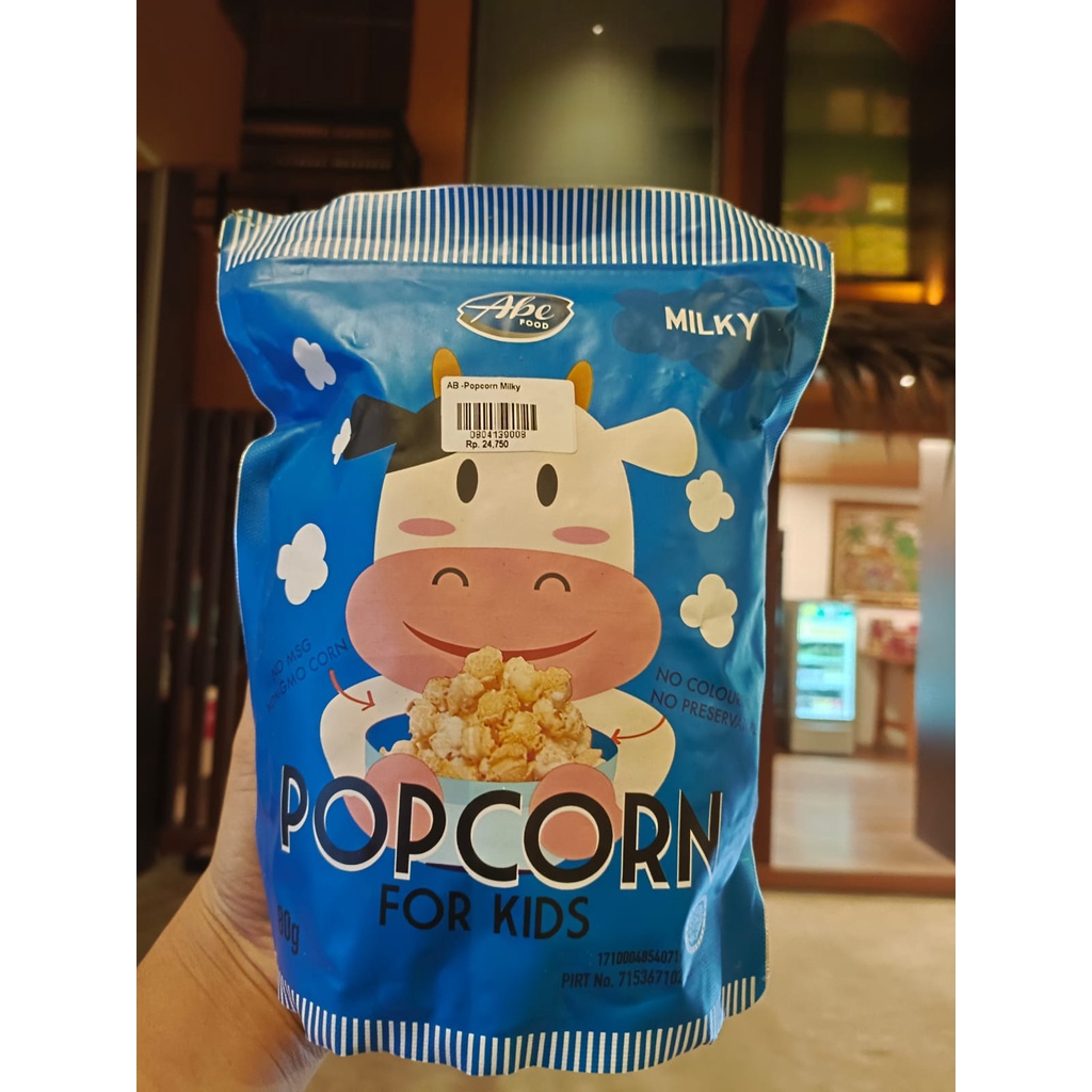 Jual ABE FOOD Popcorn For Kids 80g / Snack Sehat Popcorn Anak / Cemilan ...
