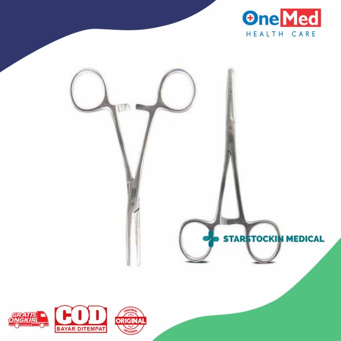 Jual Gunting Pean Lurus Onemed Klem Arteri | Shopee Indonesia