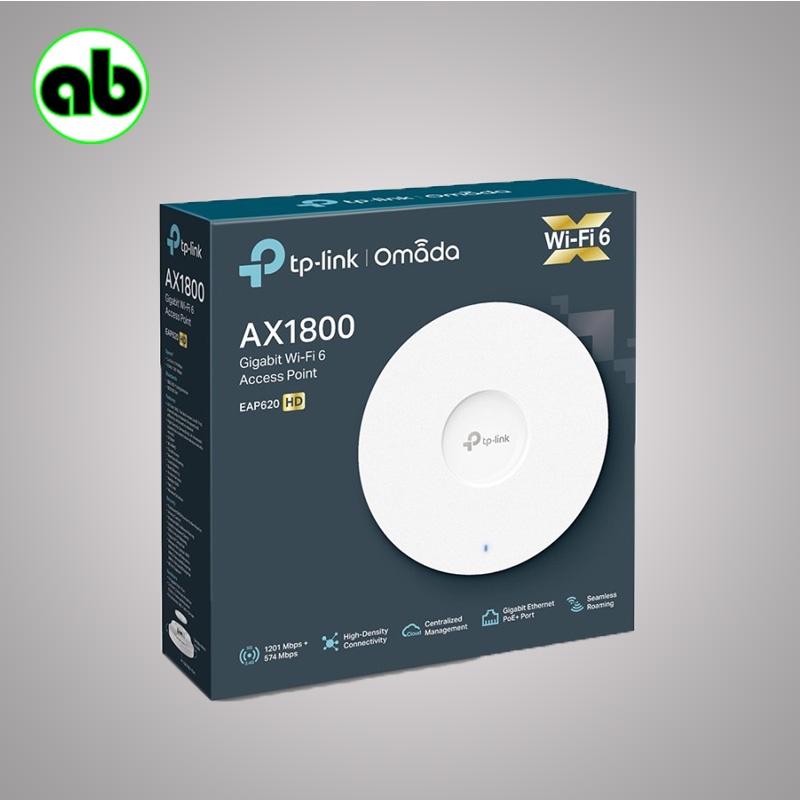 Jual Access Point TPLINK EAP620 HD AX1800 Wifi 6 DualBand Gigabit ...