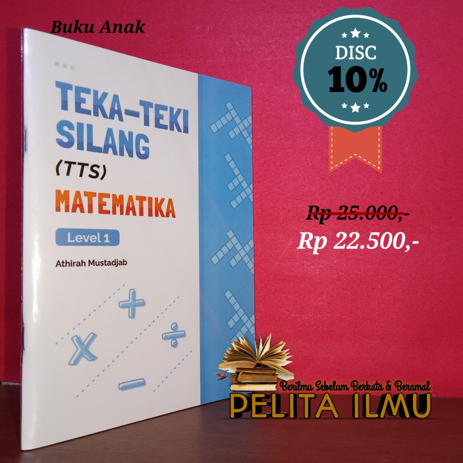 Jual Buku Anak Teka-Teki Silang (TTS) Matematika Level 1 | Shopee Indonesia