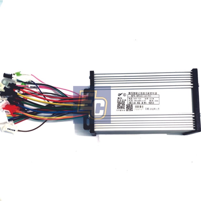 Jual Controller BLDC Brushless 60/72V 30A 800watt Kendaraan Listrik ...