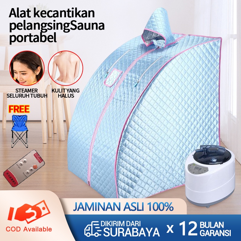 Jual JF Kotak sauna / Portable Steam Sauna Alat Pelangsing Tubuh / Alat ...