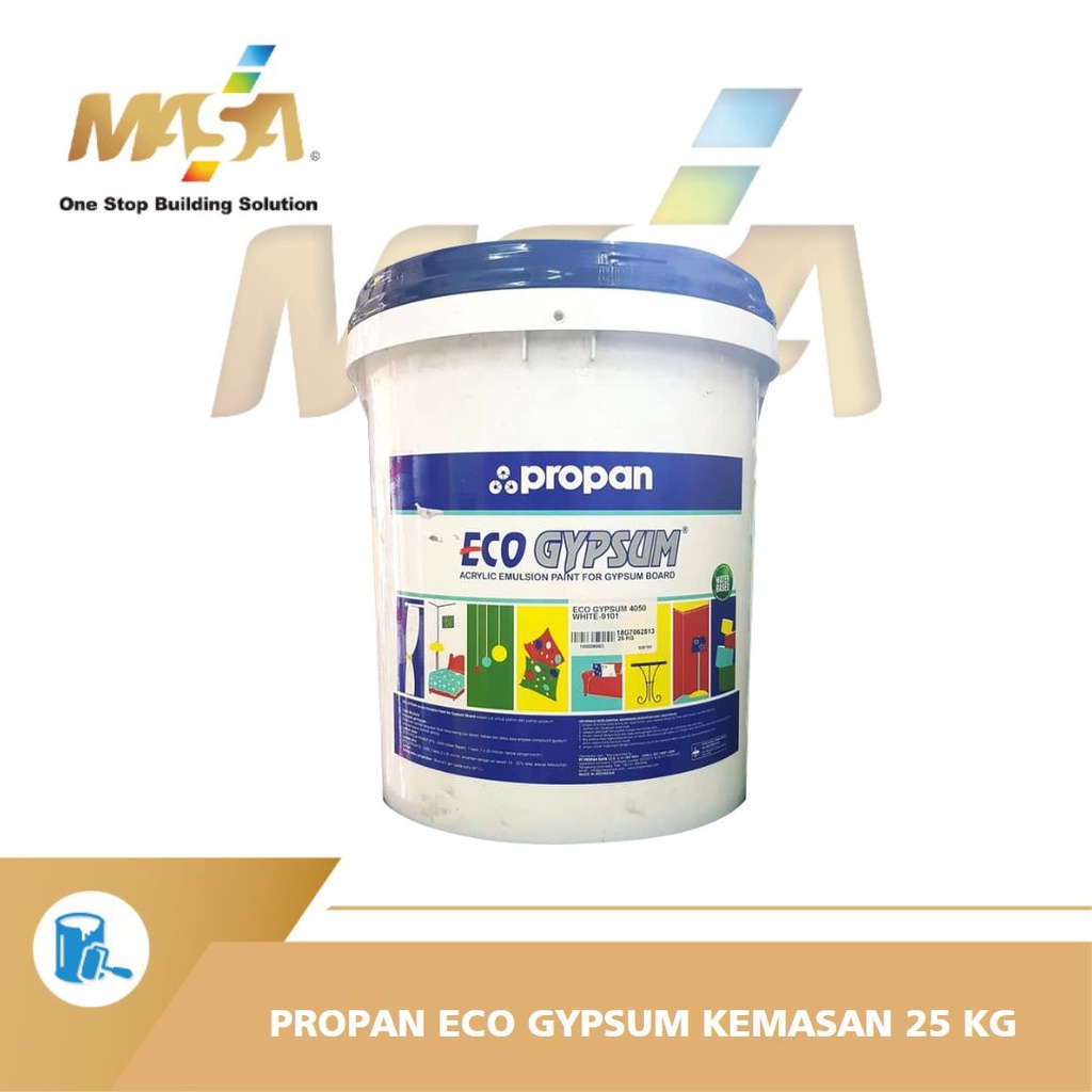 Jual CAT PLAFON MURAH PROPAN ECO GYPSUM 25 KG | Shopee Indonesia