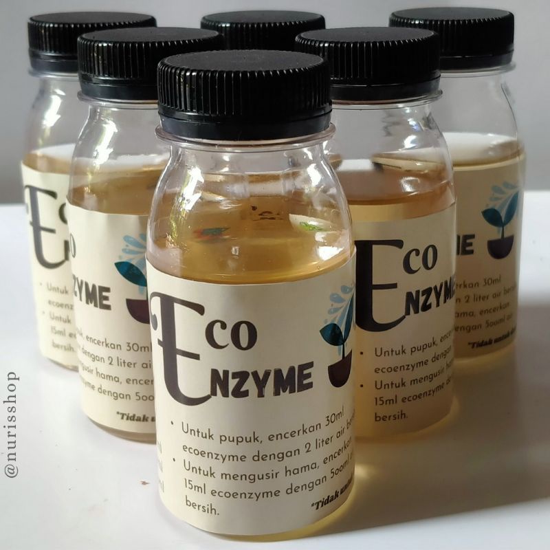 Jual Pupuk Cair Organik Pestisida Nabati Eco Enzyme Ecoenzim 60ml ...