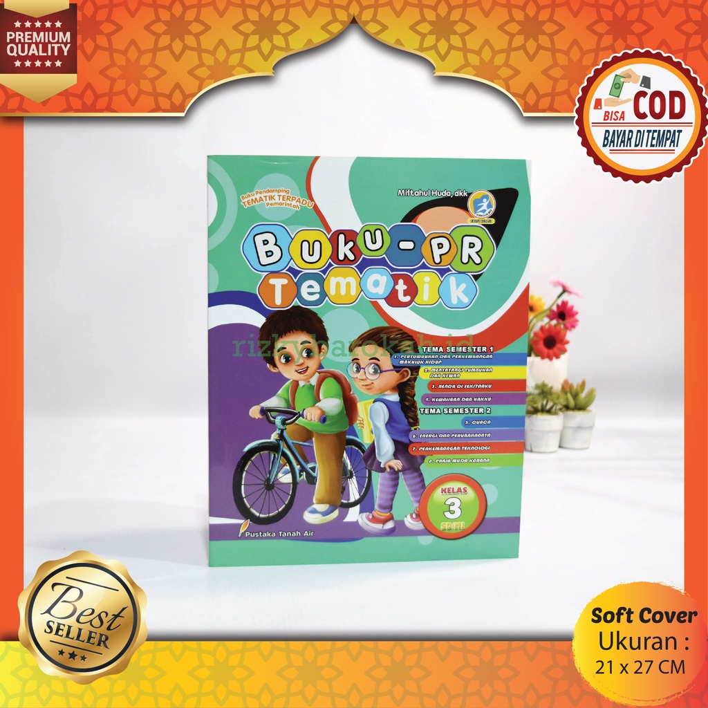 Jual Buku LKS PR Tematik SD MI Kelas 3 Kls Tiga Sekolah Dasar Tema Semester 1 & 2 Edisi Revisi ...