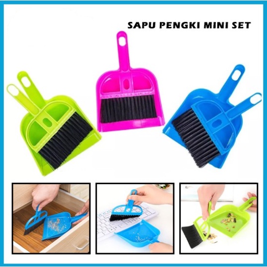 Jual Sapu Mini set Serok Cikrak / SAPU MINI SET SAPU PLUS DUSTPAN ...
