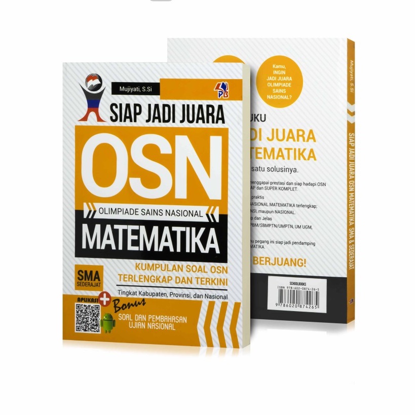Jual Buku SIAP JADI JUARA ( OSN ) MATEMATIKA Jenjang SMA - Pustaka Baru Press | Shopee Indonesia