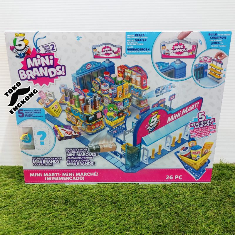 Jual ZURU MINI BRANDS MINI MART SERIES 2 NEW ORIGINAL | Shopee Indonesia