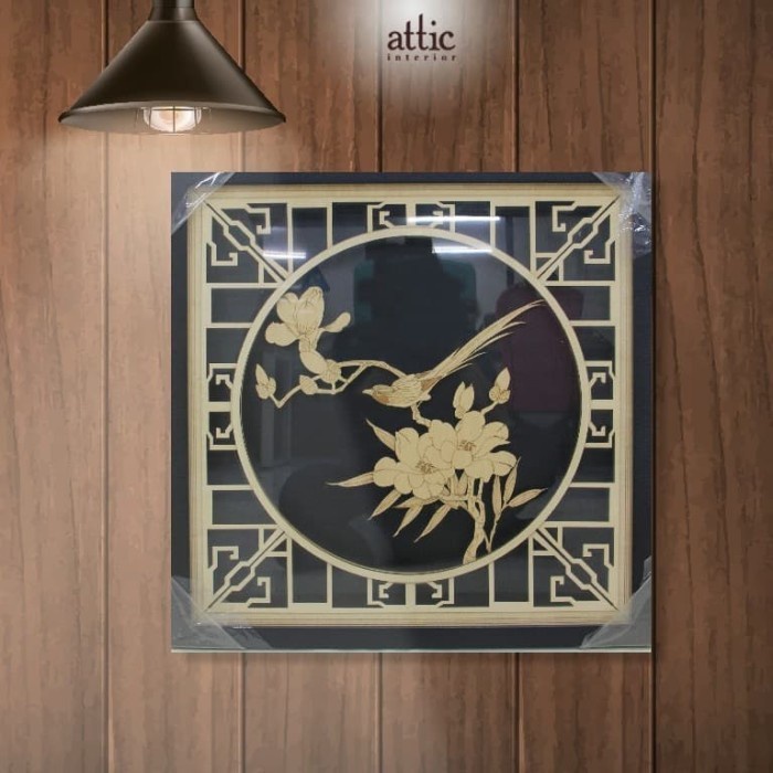 Jual ATTIC Lukisan Bunga 3D Lukisan Timbul 3D Wall Art Dekorasi Dinding ...