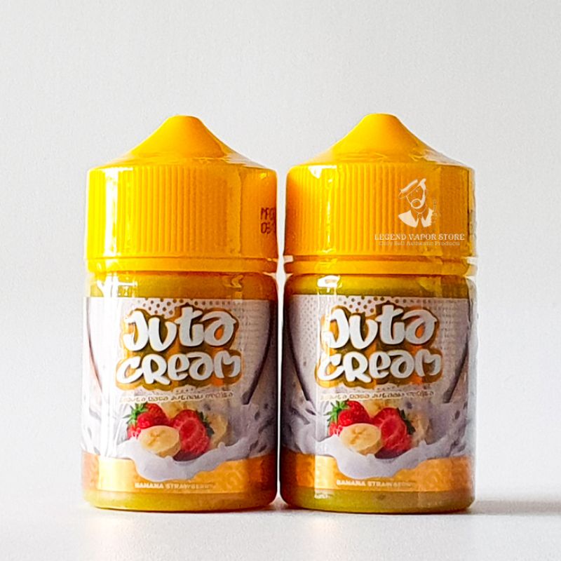 Jual FREEBASE - LIQUID JUTA CREAM Banana Strawberry Cream 60ML ...