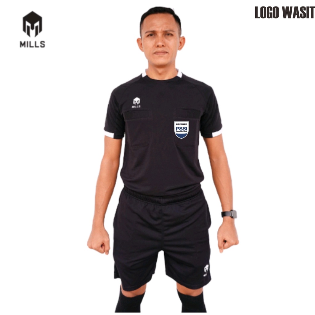 Jual NEW BAJU WASIT MILLS TIPE BRI LIGA 1 MUSIM 2022/2023 LOGO REFEREE ...