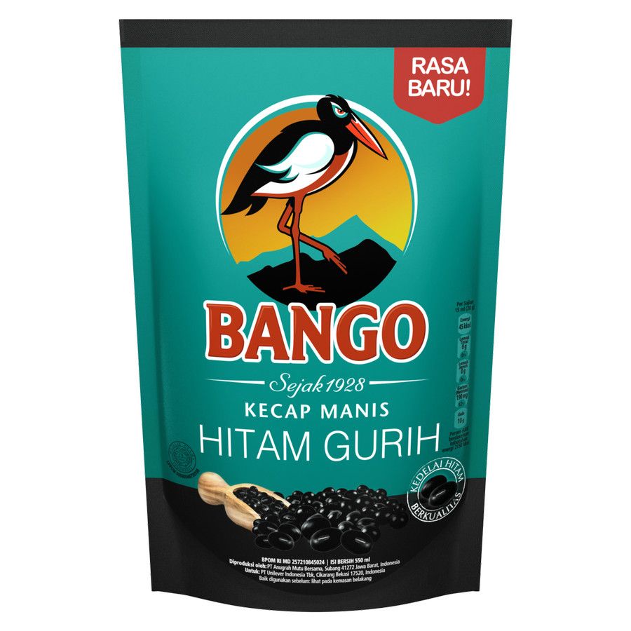 Jual Bango Kecap Manis Hitam Gurih 550ML | Shopee Indonesia