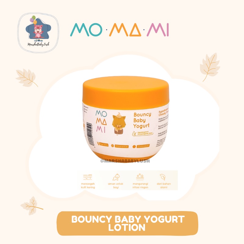 Jual MOMAMI BOUNCY BABY YOGURT / LOTION BAYI CREAM BAYI | Shopee Indonesia