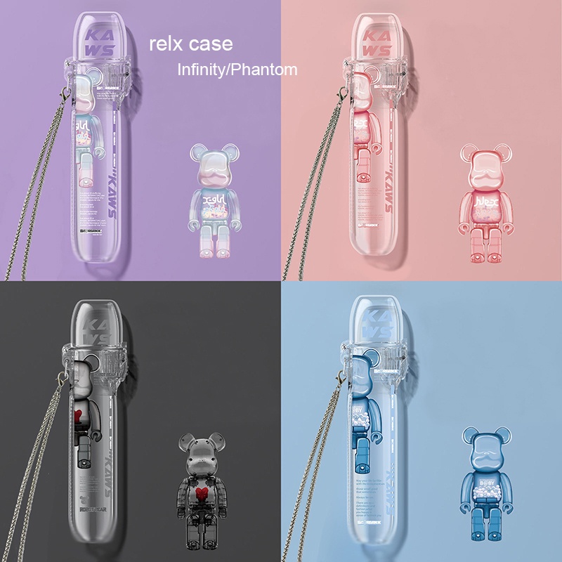 Jual Relx Infinity Case, Relx Case Phantom, Transparent Printing Dust ...