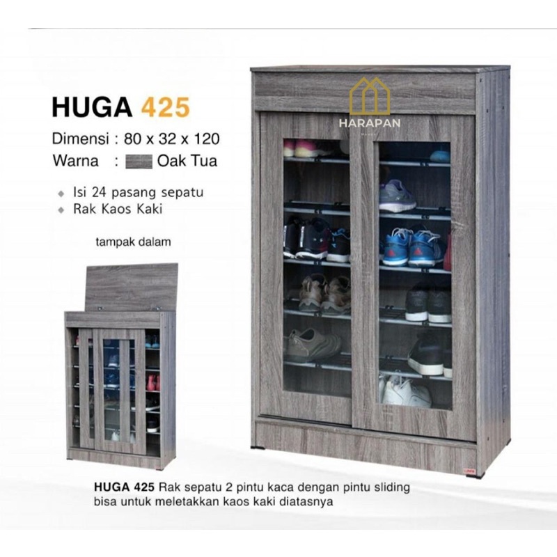 Jual Lemari Sepatu Pintu Sliding / Rak Sepatu | Shopee Indonesia