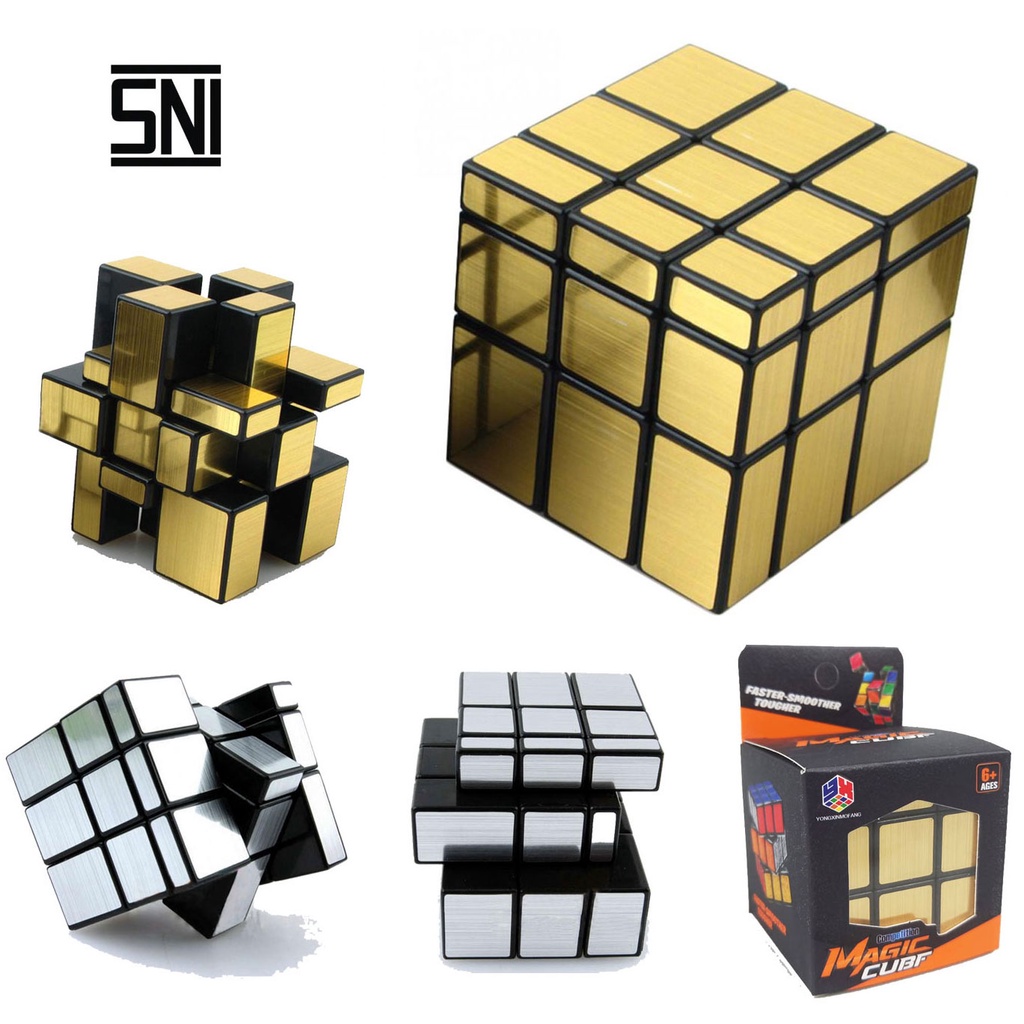 Jual Rubik 3x3x3 NEW STYLE Magic Cube 3x3 Speed Cube Mainan Kubus ...