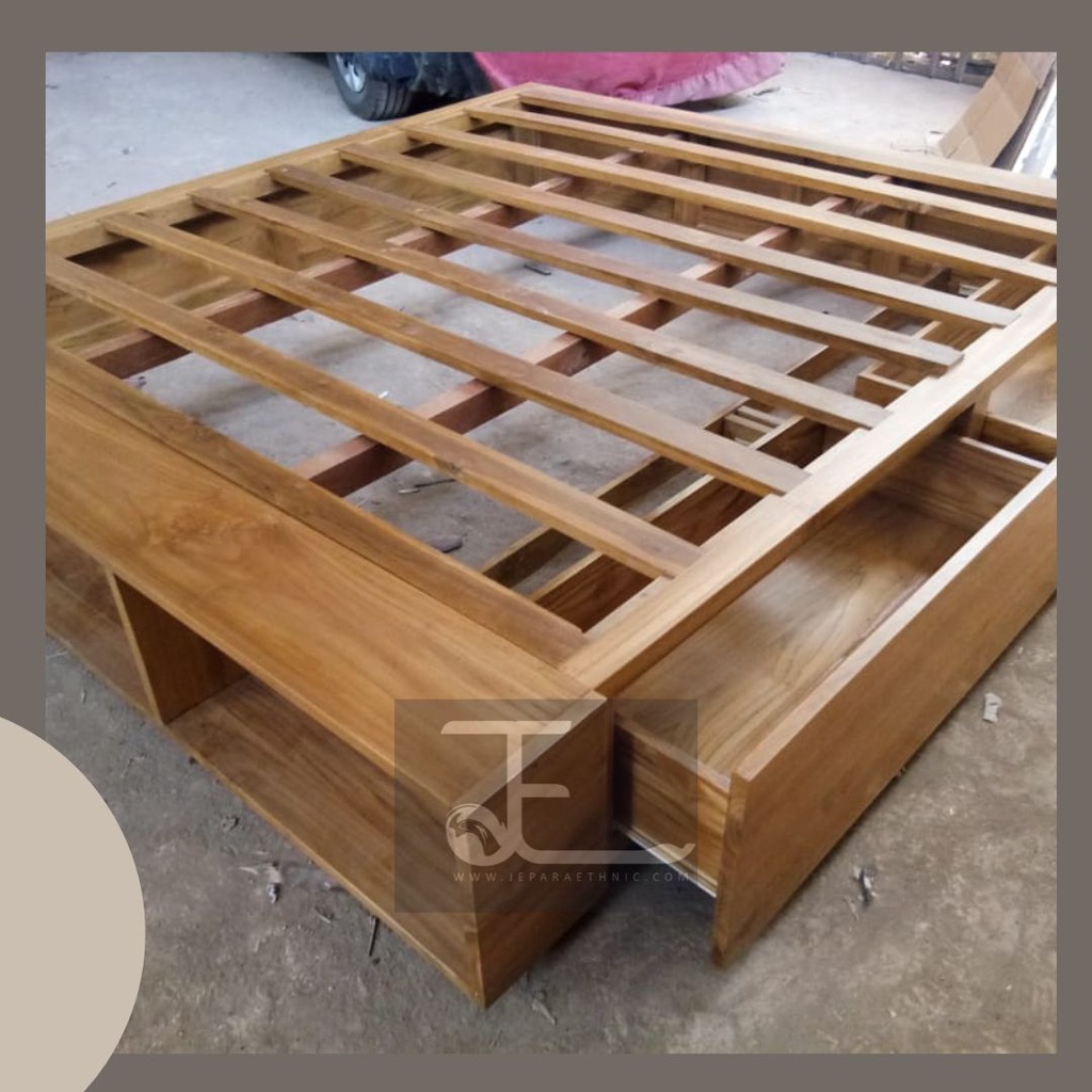 Jual Dipan Tempat Tidur Ranjang Minimalis Model Modern Lesehan 120x200 ...