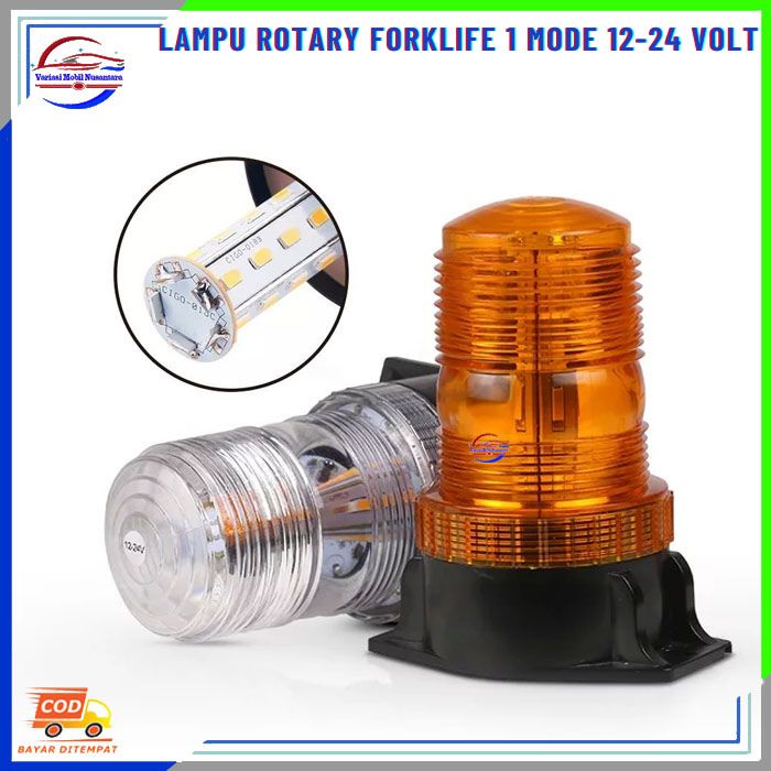 Jual Lampu Led Rotary Rotari Forklift Forklif Variasi Atap Mobil Truk ...