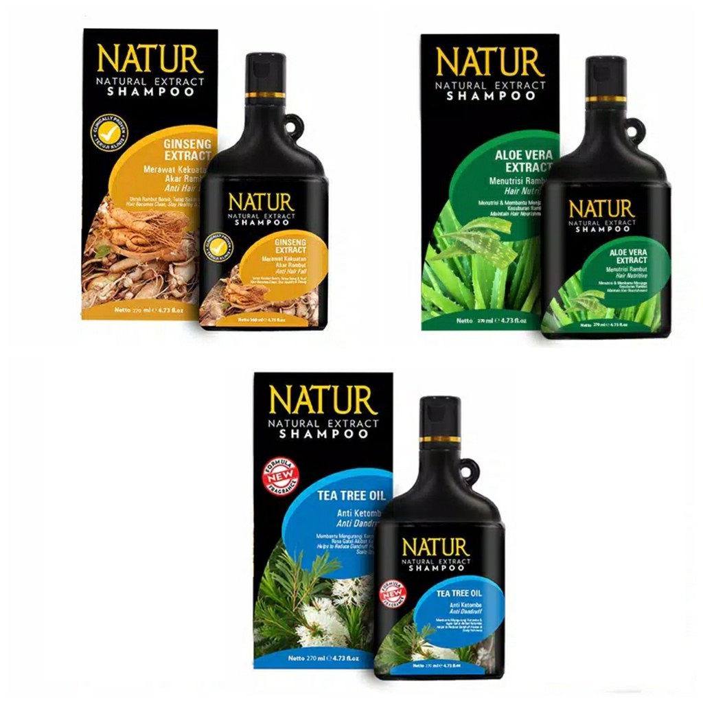 Jual NATUR SHAMPOO 80 ml | Shopee Indonesia