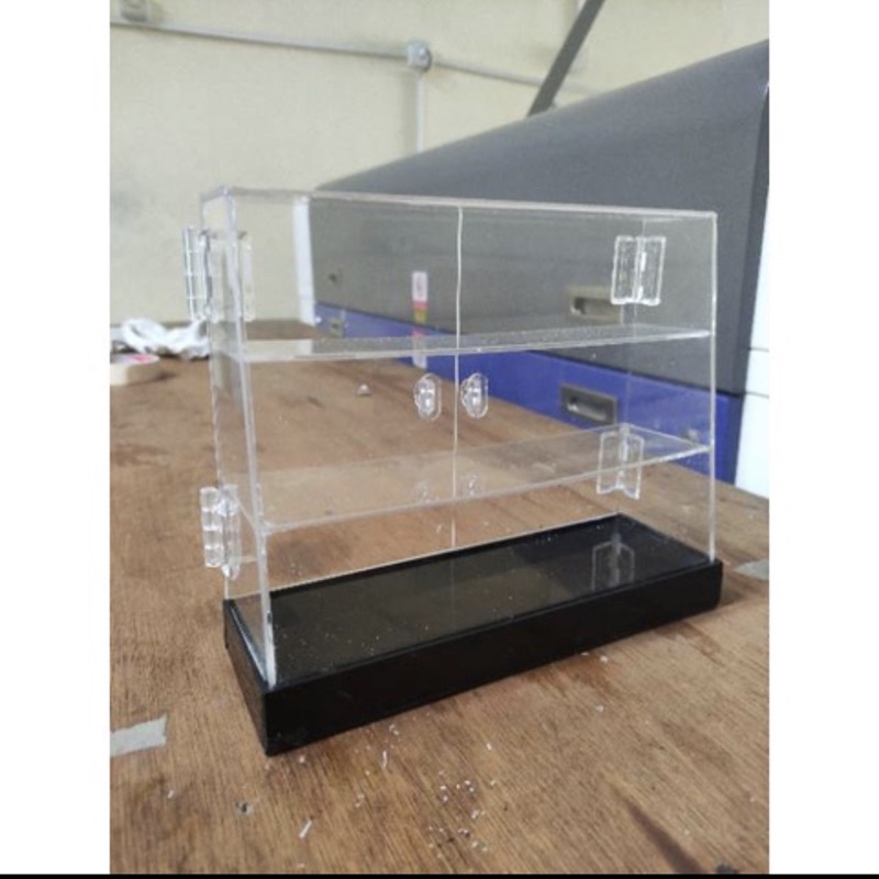 Jual Rak Etalase Custom Akrilik PxLxT 37x35x35cm | Shopee Indonesia