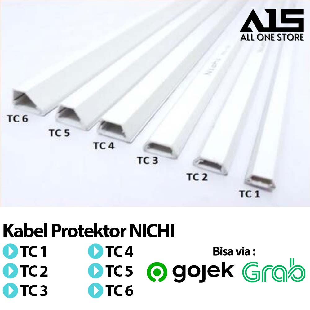 Jual KABEL PROTEKTOR NICHI TC 2 3 4 5 6 PANJANG 1 METER - PUTIH | Shopee Indonesia