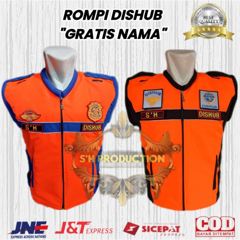 Jual rompi dishub rompi kemenhub rompi taslan rompi dinas perhubungan ...