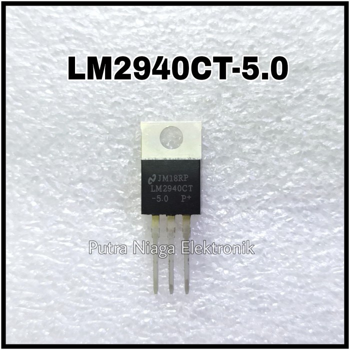 Jual ic LM2940CT-5.0 TO-220 LM2940 5V Regulator 5Volt putr4n14 Buru Order | Shopee Indonesia