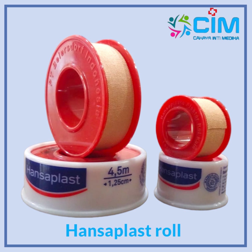 Jual Hansaplast Roll Kecil 1,25cm x 1m / PLESTER ROLL | Shopee Indonesia
