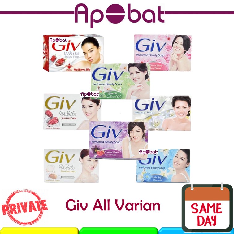 Jual - ApObat - GIV Sabun Mandi Batang Bar 76 gr Give Gift Gife Gif ...