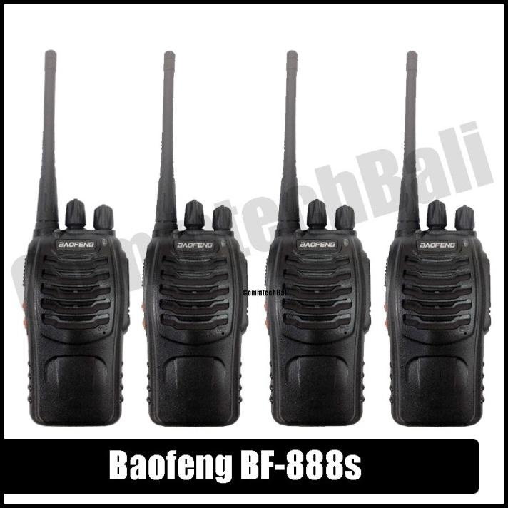Jual Promo Paket Radio Ht Walkie Talkie Baofeng Bf-888S Bf888S Uhf Siap Pakai | Shopee Indonesia