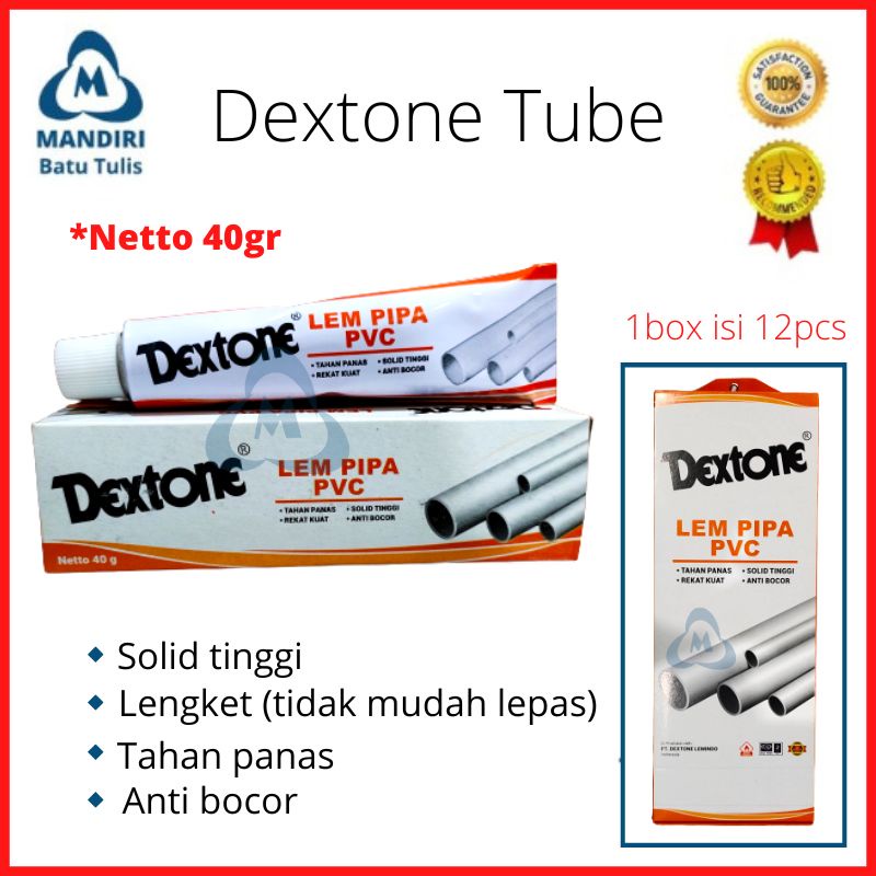 Jual Lem Pipa Dextone /Lem Pvc/Lem Kran/Lem Paralon/Lem Talang | Shopee ...