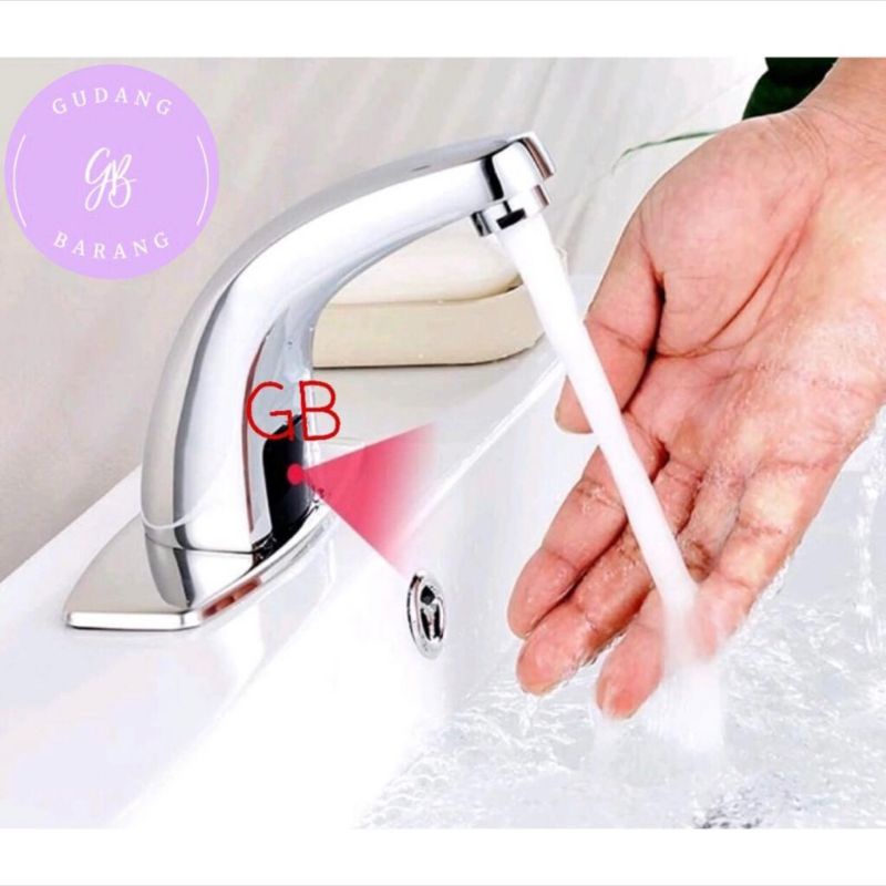 Jual Kran Sensor Otomatis - Kran Wastafel Cuci Tangan Dengan Sensor ...