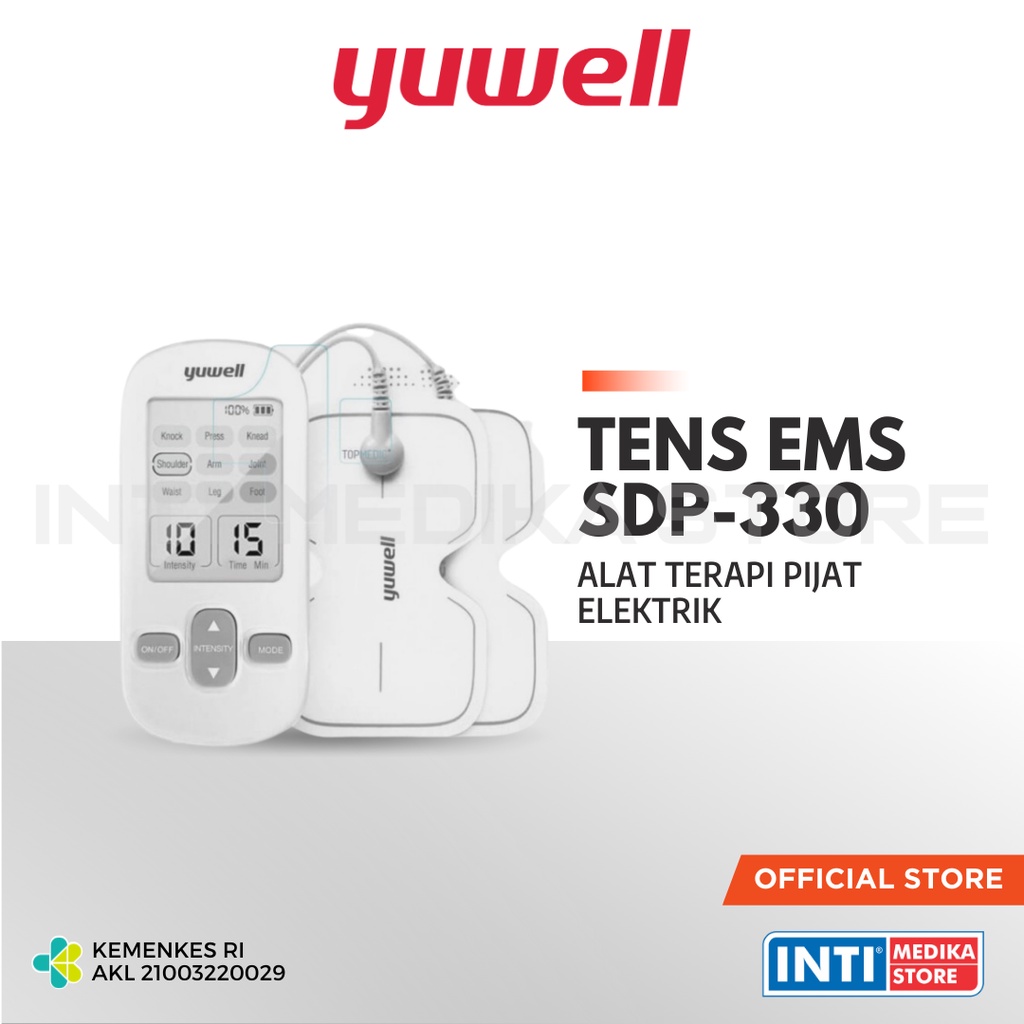 Jual YUWELL - Digital Tens SARAF & OTOT SDP 330 Alat Terapi Pijat ...