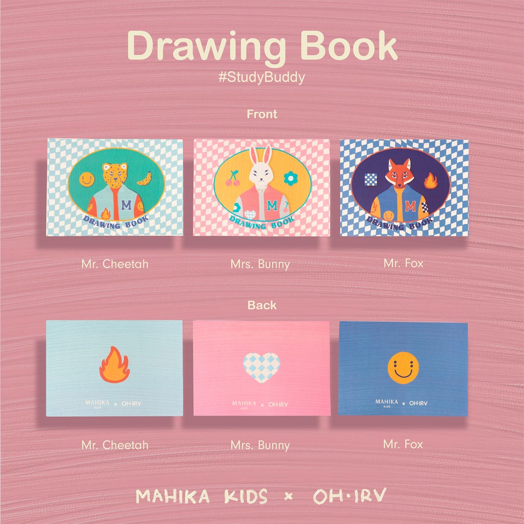 Jual MAHIKA KIDS X OH.IRV - DRAWING BOOK - BUKU GAMBAR & SKETSA ANAK ...