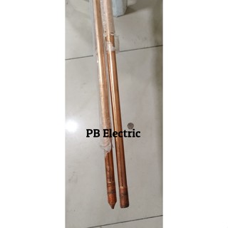 Jual Copper Bonded 5/8 x 3 Meter / Grounding Rod / Besi Sepuh Tembaga ...