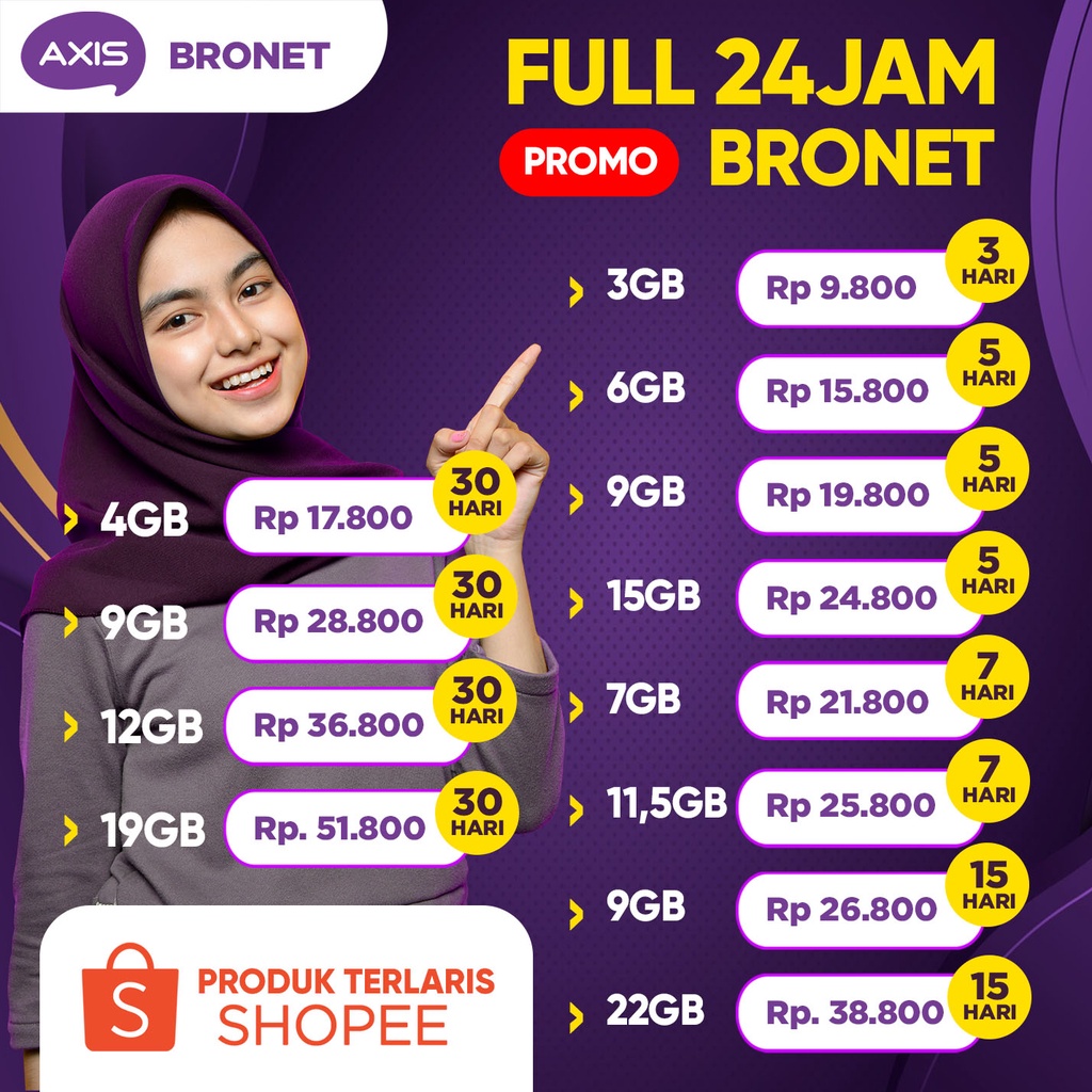 Jual Paket Axis Terlengkap & Harga Terbaru Desember 2022 | Shopee Indonesia