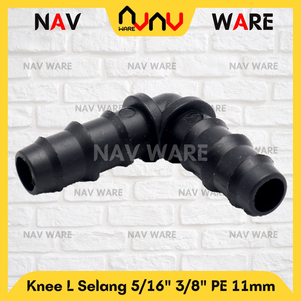 Jual Sambungan Selang Air Elbow Model Bengkok L Untuk Ukuran 5/16" 3/8" PE 8/11mm - Fitting ...