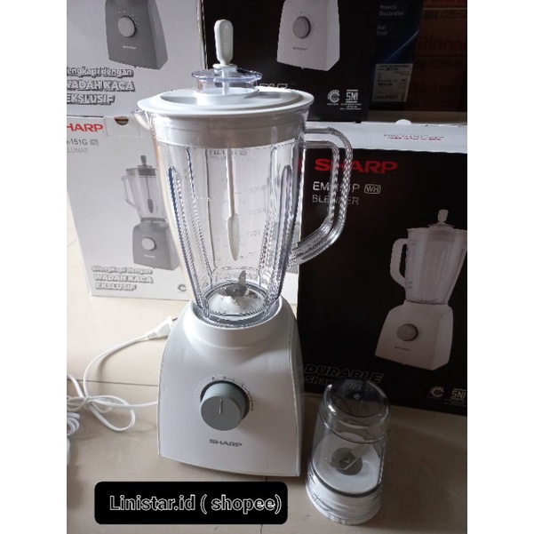 Jual SHARP EM-151P-WH Blender SHARP kapasitas 1,5 liter/ blender ...