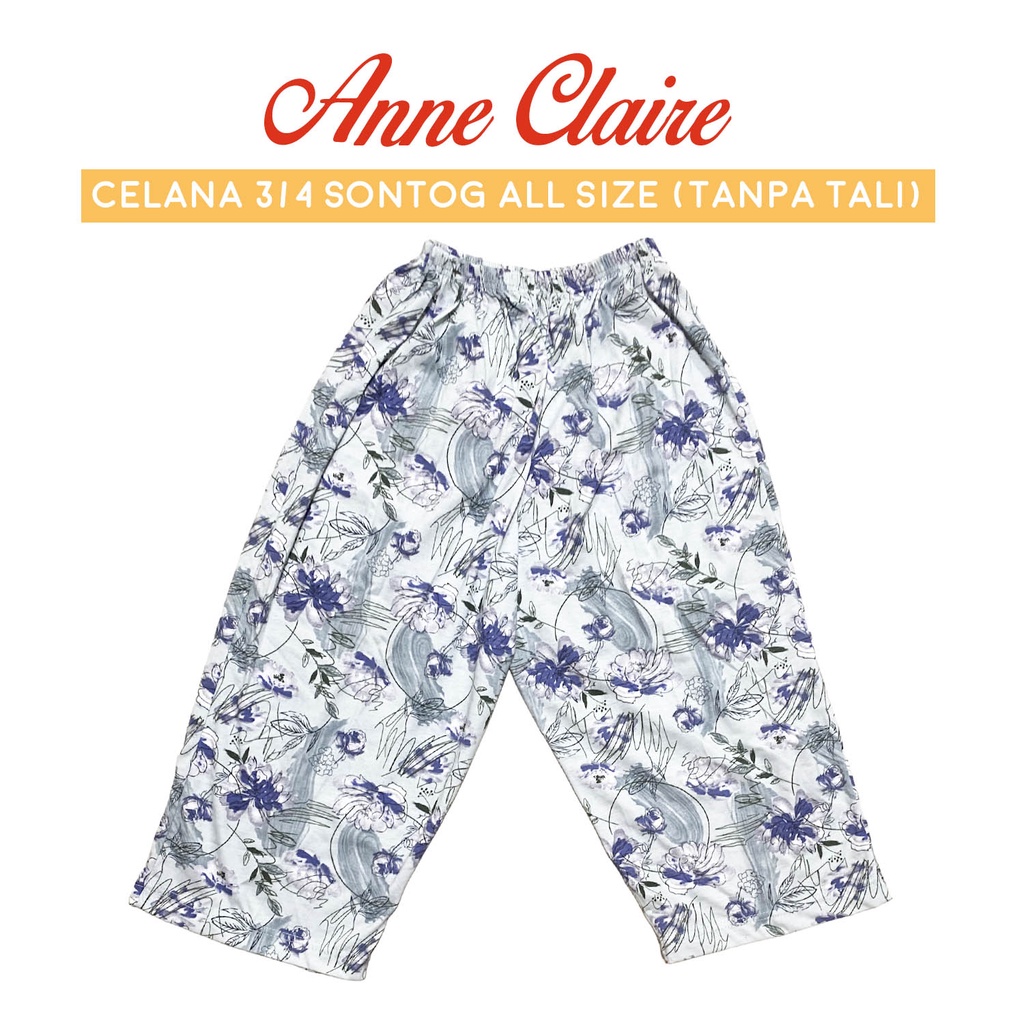 Jual Celana 3/4 Sontog FULLPRINT (Tanpa Tali) Anne Claire All Size ...