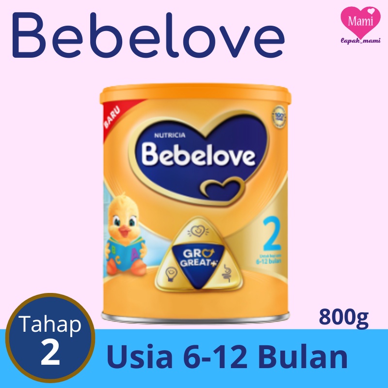 Jual Bebelove 2 Susu Bubuk Formula Untuk Bayi Usia 6-12 Bulan 800 gr ...