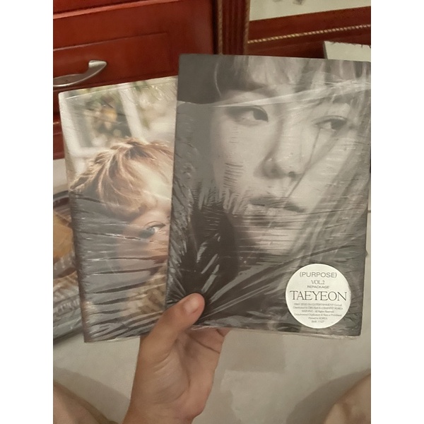 Jual TAEYEON PURPOSE REPACKAGE 2ND ALBUM PURPLE AND BEIGE VER OFFICIAL ALBUM ONLY | Shopee Indonesia