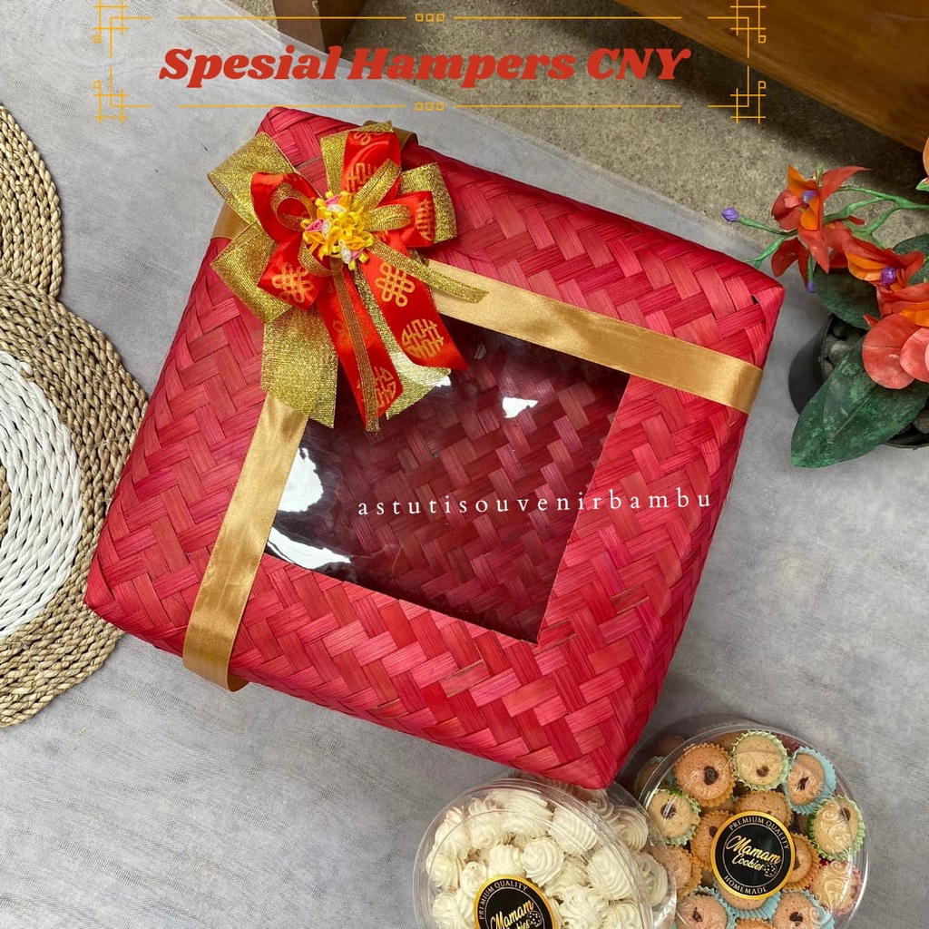 Jual [ SPESIAL HAMPERS CNY 2023 ] BESEK MIKA WARNA PITA IMLEK besek ...
