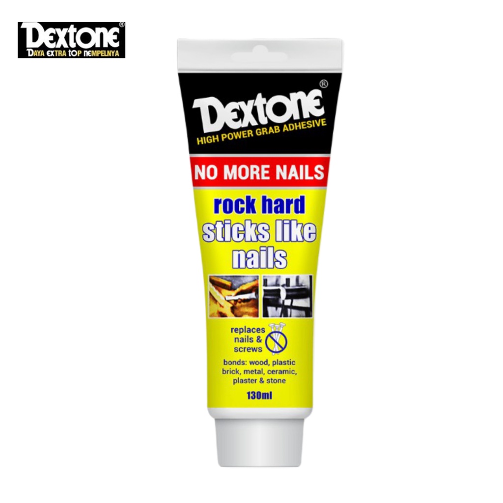 Jual Lem Serbaguna Pengganti Paku DEXTONE No More Nail 130ml | Shopee ...