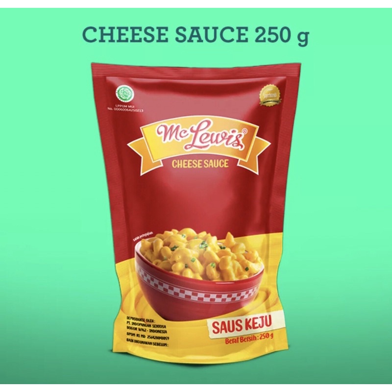 Jual MC LEWIS CHEESE SAUS 250 GR / SAUS KEJU / SAOS KEJU | Shopee Indonesia