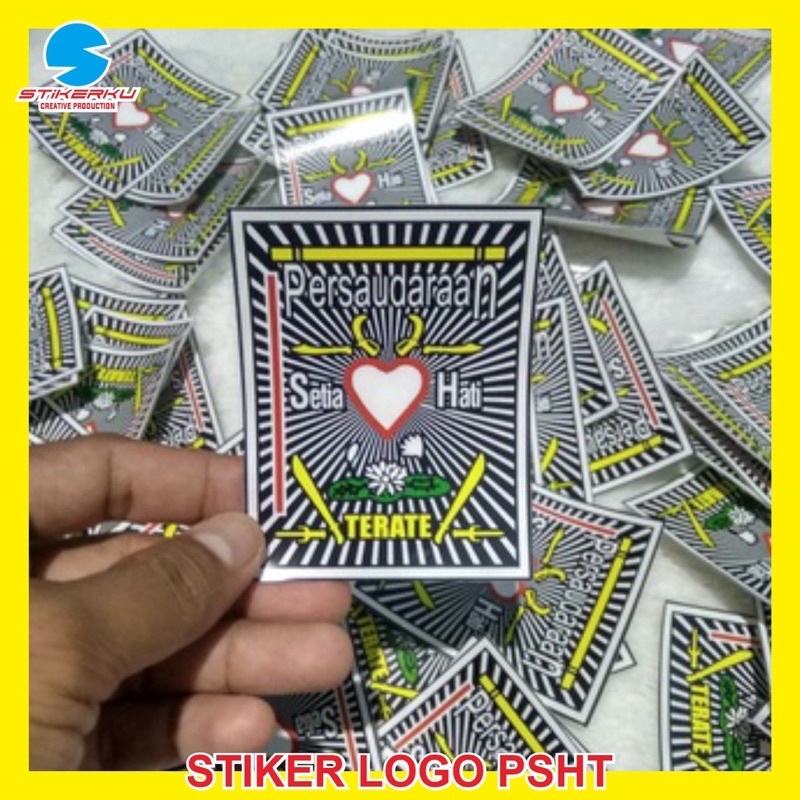 Jual sticker psht tugu printing bahan vinyl 6x8 cm laminasi doff anti ...